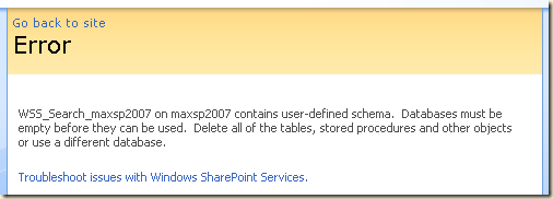 Sharepoint Worst Sharepoint Error Message Mike Smiths Tech